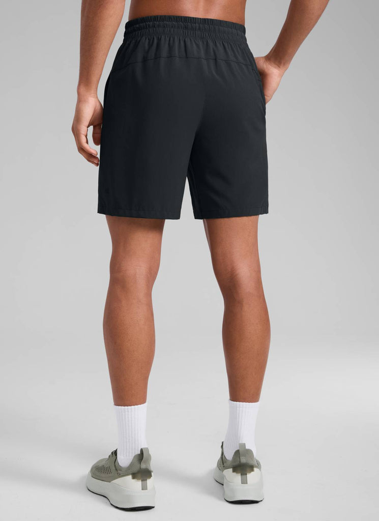 CRZ YOGA Men's Train Classic Fit Feathery-Fit Linerless Shorts 7 ...